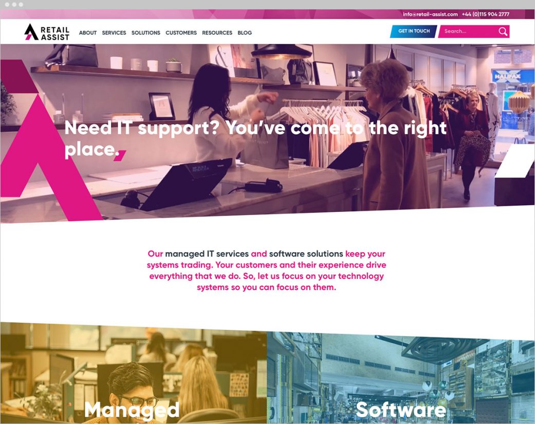 Retail Assist Rebrand & Website Rebuild - We are CODA