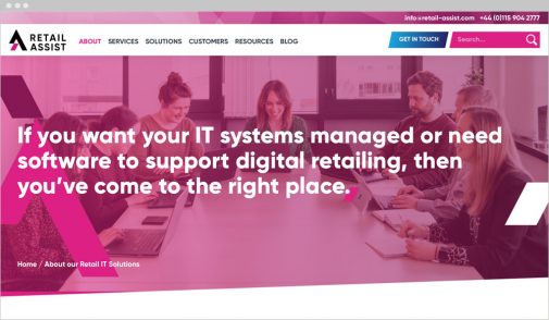 Rebrand for Retail Assist by Coda Creative Original Design Agency